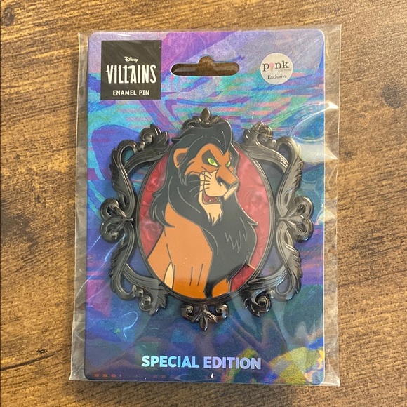 Disney | Other | Disney Villains Scar Special Edition Pin Orange And ...